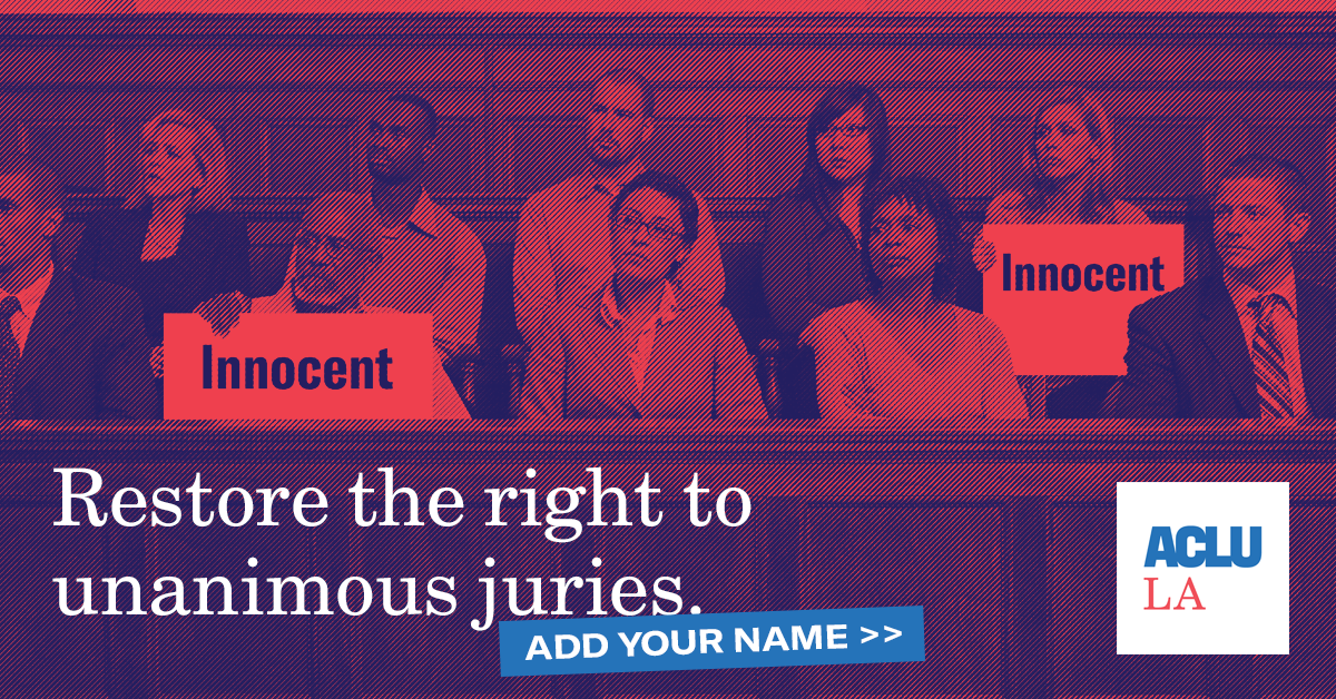 It’s Past Time to Stop Unjust Jury Convictions in Louisiana - ACLU of ...